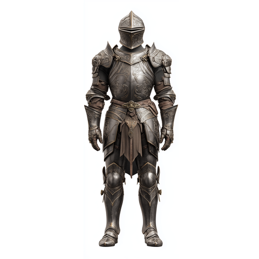 👾 Medieval Knight Shinny Armour・ STL File for 3D printing・Cults