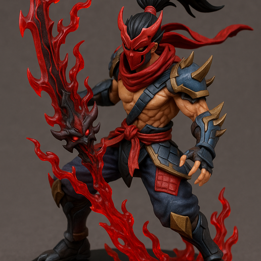 🦸 Hanzo - Mobile Legends Action Figure 3D Model | Printable STL ...