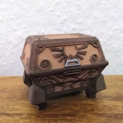 3D printable The Legend of Zelda: Skyward Sword Goddess Chest・Cults