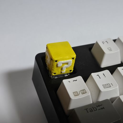 📦 MARIO RANDOM BOX Keycaps・ STL File for 3D printing・Cults