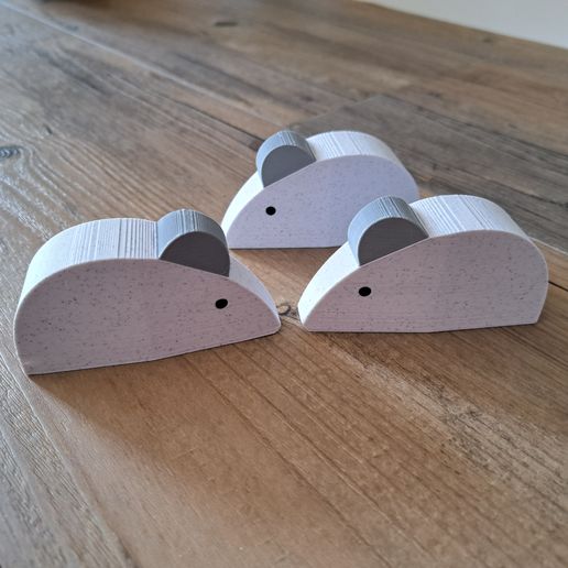 STL file Cute mouse / schattige muis 🐁 (3MF)・3D printer model to ...