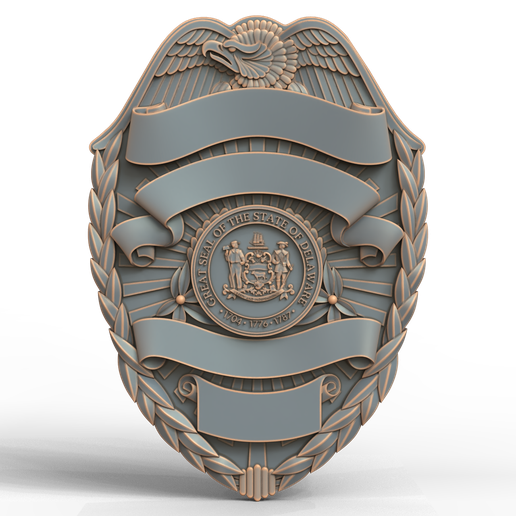 📁 3D Model STL File for CNC Router Laser & 3D Printer 0970. Delaware ...