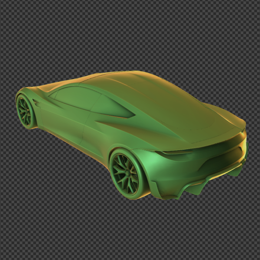 🦸 Tesla Roadster・ STL File for 3D printing・Cults