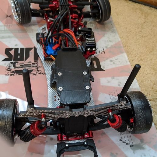 🔋 MST FXX High Mount Battery Tray (Weight Shift)・ STL File for ・Cults