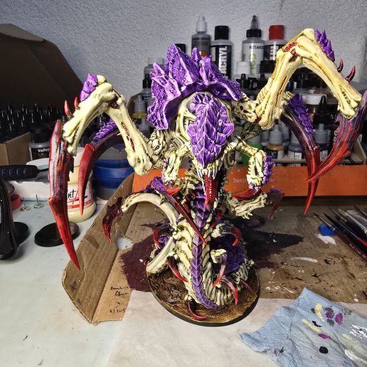 🛰 Space Bugs of Death Terrible Wyrm Boi・3D Print with the Creality Halot One 3D printer・Cults