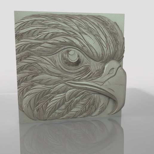 STL file Eagle Eye Decor 🦅 ・Template to download and 3D print・Cults