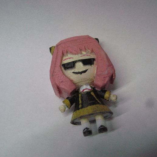 STL file 3D printable anya forger model 👾 ・3D print object to download ...