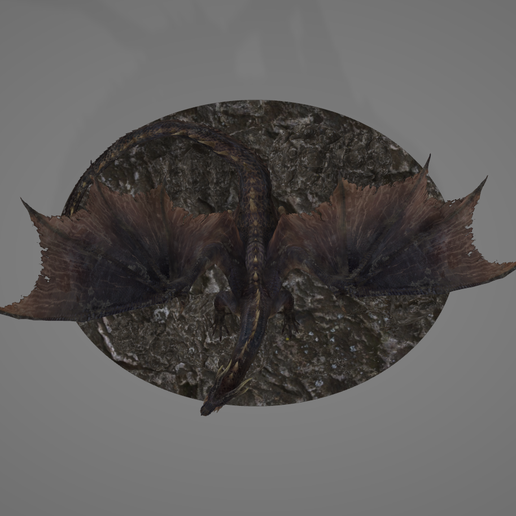 👹 MONSTER HUNTER FATALIS FIGURE・ STL File for 3D printing・Cults