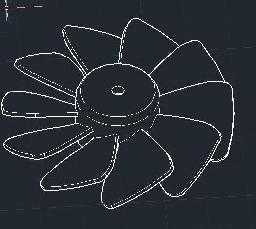 🚁 FAN BLADES・ STL File for ・Cults
