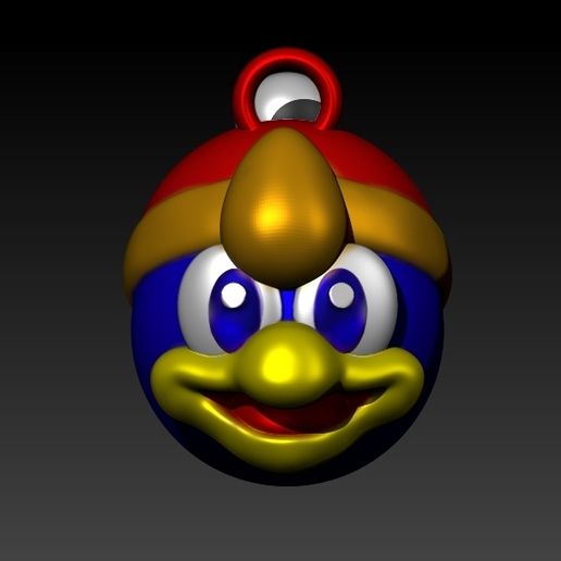 STL file King Dedede keychain 🤴 ・Model to download and 3D print・Cults