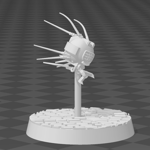 ⚕️ Medical Eyebot from Fallout・Free OBJ File for 3D printing・Cults