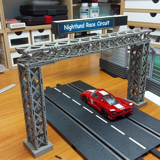 🧸 WOSC - Pit Wall Pro Series - Gantry System - Upgrade Set・ 3D File for ...