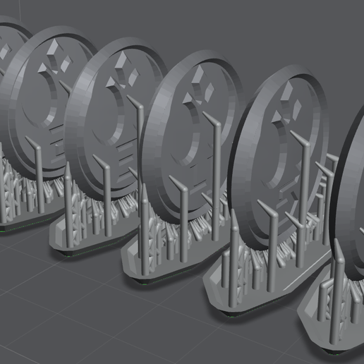 ⚔ Rebel Alliance Game Tokens・Free 3D File for ・Cults