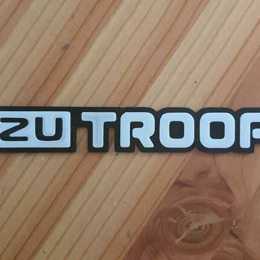 isuzu trooper logo vector