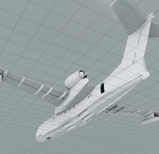 🚰 Beriev Be-200 Be200 water bomber jet Seaplane Multipurpose aircraft ...