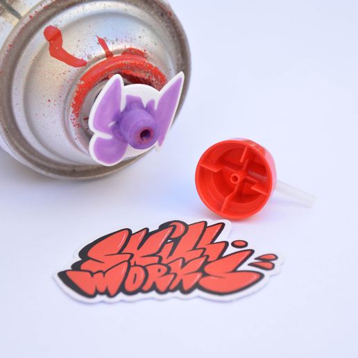 🧢 ADAPTADOR AEROSOL / SW spray cap adapter for rust oleoum montana MTN ...