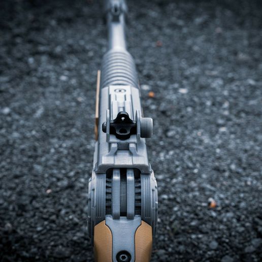 🧸 Trench laser rifle prop for Cosplay/display・Free STL File for ・Cults