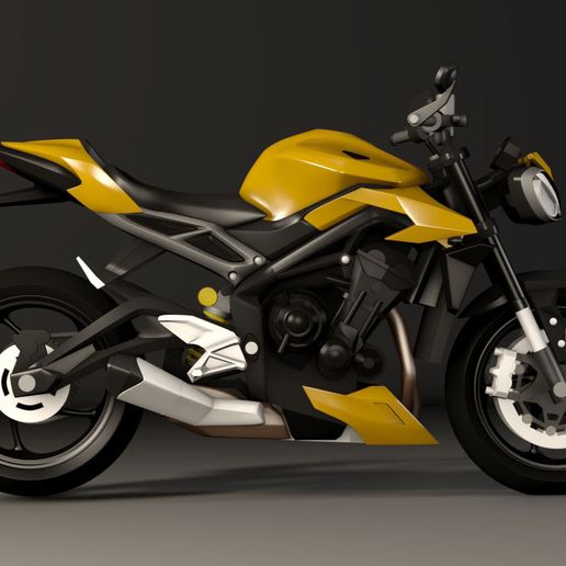 🏍️ Triumph street triple 765 2023 – printable motorcycle model・ STL ...