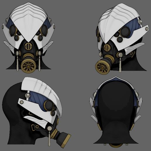 🎭 Tamsy Full Mask _Gachiakuta・ 3D File for 3D printing・Cults