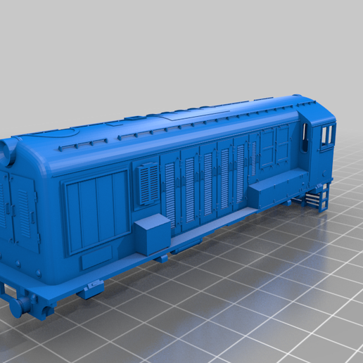 🚂 TGR X Class Locomotive・Free STL File for ・Cults
