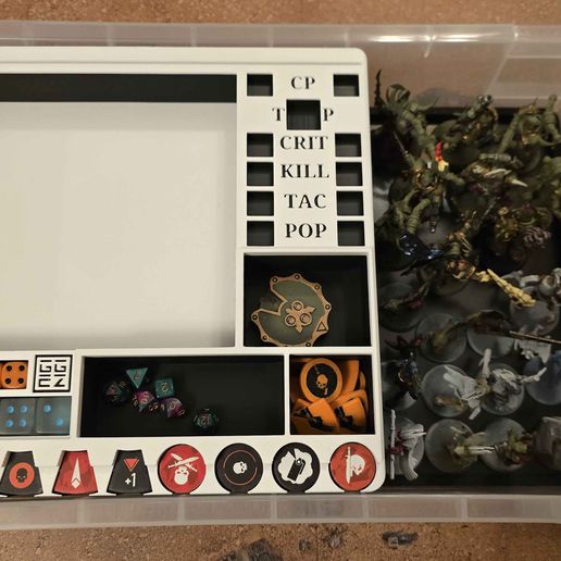 📦 Kill Team all in one token box to fit inside a 4L Really Useful Box ...