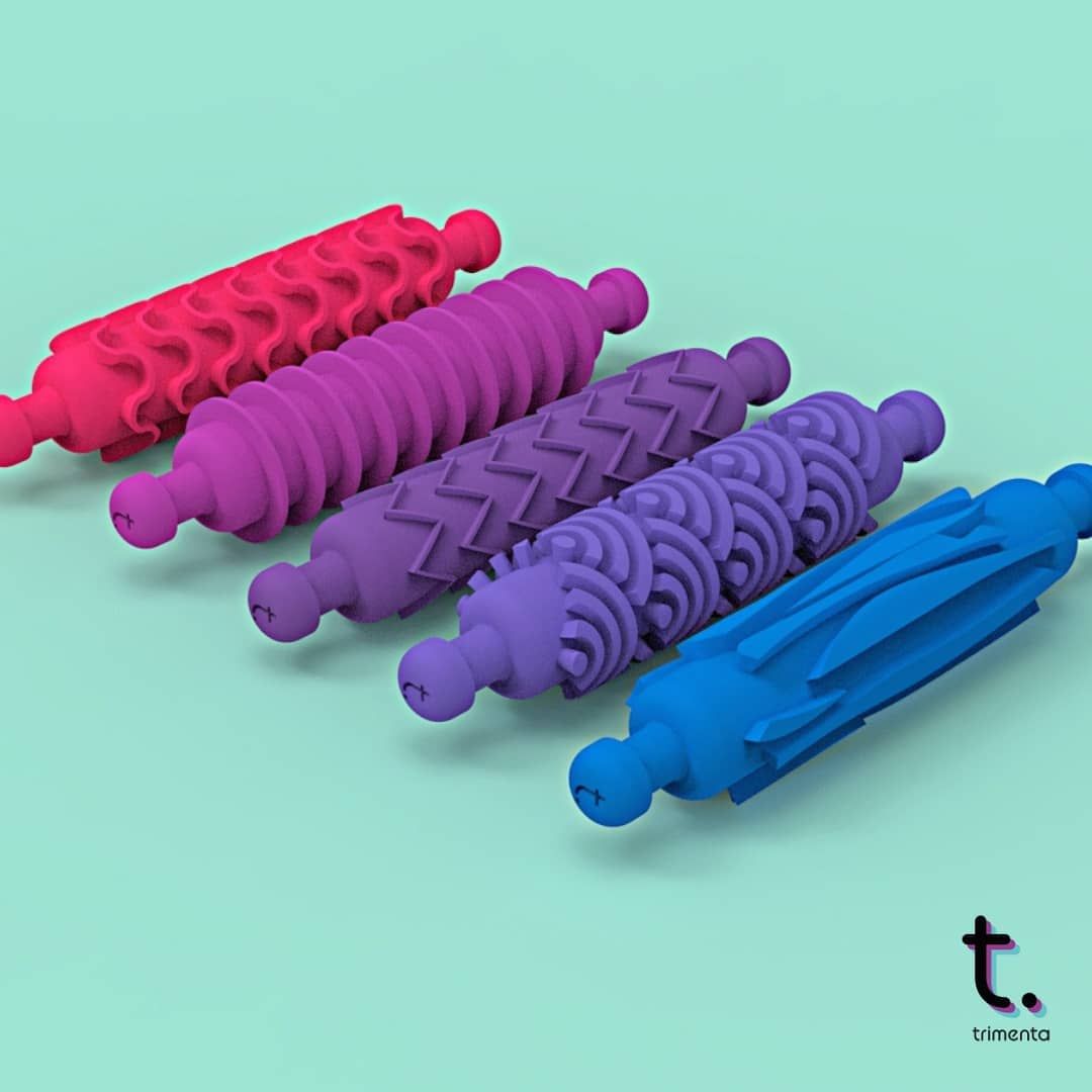 Download File Set Of 5 Texturers 3D Print Design Cults download-file-set-of-5-texturers-3d-print-design-cults