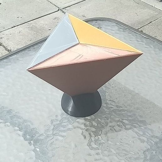 inverted pyramid・ STL File for 3D printing・Cults