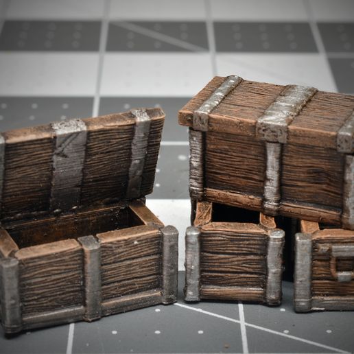 🐉 Dragon Age Origins chests for miniatures・Free STL File for 3D ...