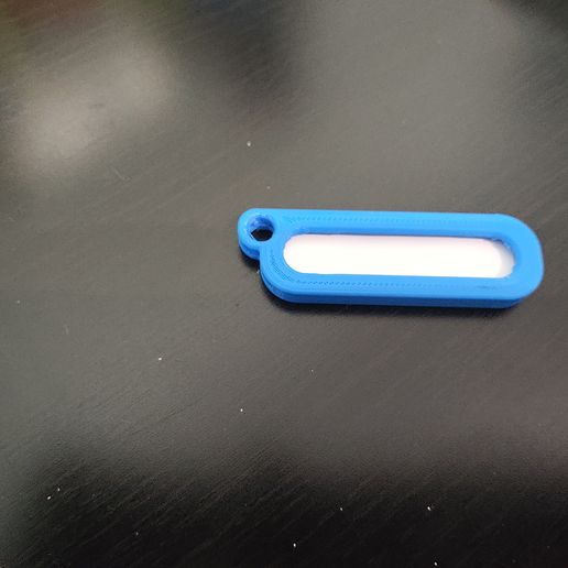🔑 Key Ring Labels・Free STL File for 3D printing・Cults