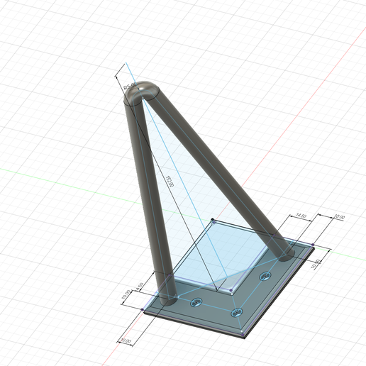 STL file Curved Table Leg 🦵 ・3D printing idea to download・Cults
