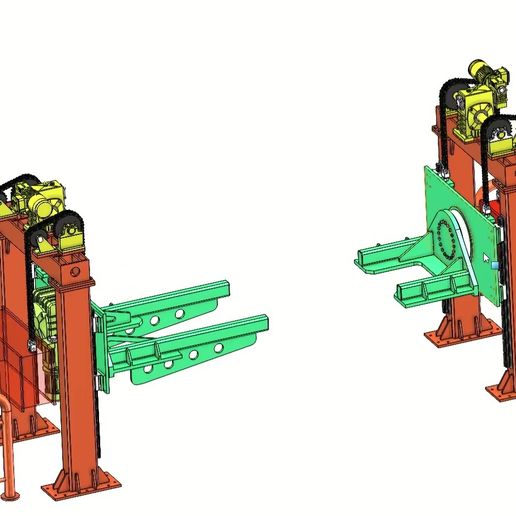 🖼️ Frame Lifter and Welding Positioner For Truck Chassis, Container ...