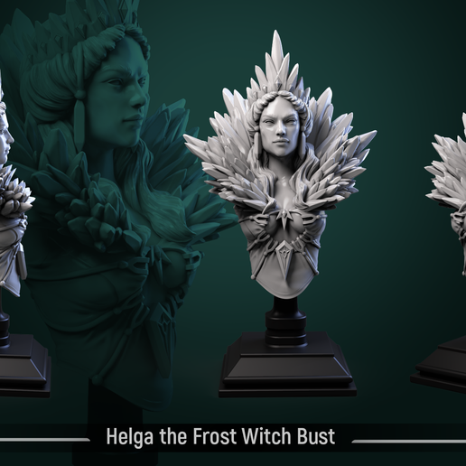 🌨️ 'Snow Storm' November 2021 release 20 STL's miniatures pre-supported ...