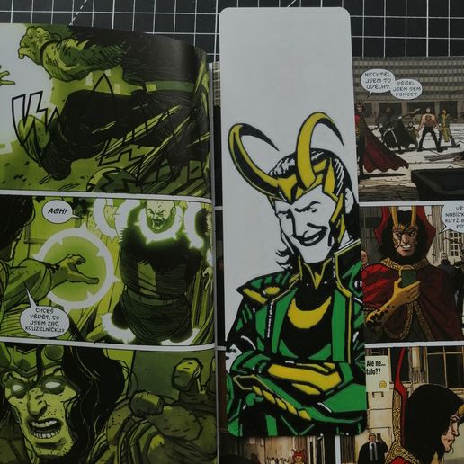 3D file Bookmark Loki 🔖 ・3D printing model to download・Cults
