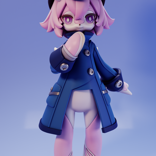 🦸 Melusine | Genshin Impact・ 3D File for 3D printing・Cults