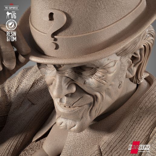 🗿 B3DSERK RIDDLER SCULPTURE READY FOR PRINTING・ 3D File for 3D printing ...