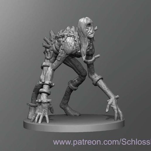 🎲 Woe Strider・Free STL File for ・Cults