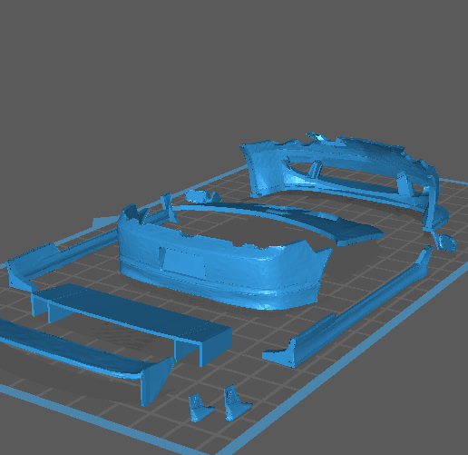 STL file dc5 1/24 🚗 ・3D print design to download・Cults