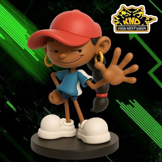 ⏭️ Codename: Kids Next Door KND neighborhood kids number 5 abigail・ STL ...