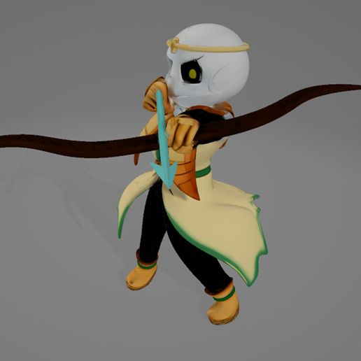 🎨 Dream Sans 3D Model – Dreamtale AU・ STL File for 3D printing・Cults