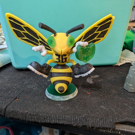 🐝 Wu Tang Clan Killa Bee・3D Print・Cults