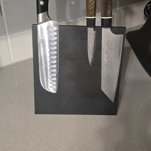 🧲 Magnetic Knife Holder・ STL File for 3D printing・Cults