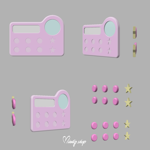 🌙 Sailor Moon Communicator・ STL File for 3D printing・Cults