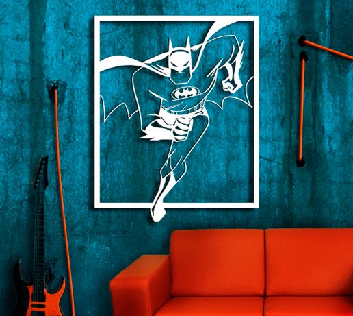 🎨 Batman・Free STL File for 3D printing and CNC machining - Laser ...