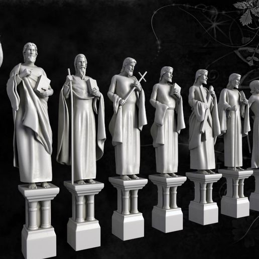 STL file statues church 05 ⛪ (OBJ)・3D printable design to download・Cults