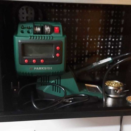 Free STL file Parkside Solder Station - holder to wall organizer 🚉 ...