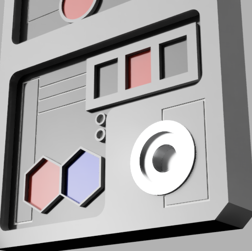 ⭐ Star Wars Control Panel 1・ 3D File for ・Cults