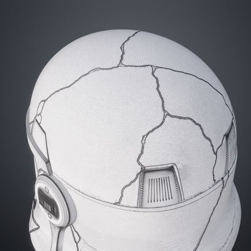 🪖 Captain Enoch Helmet・ 3D File for ・Cults