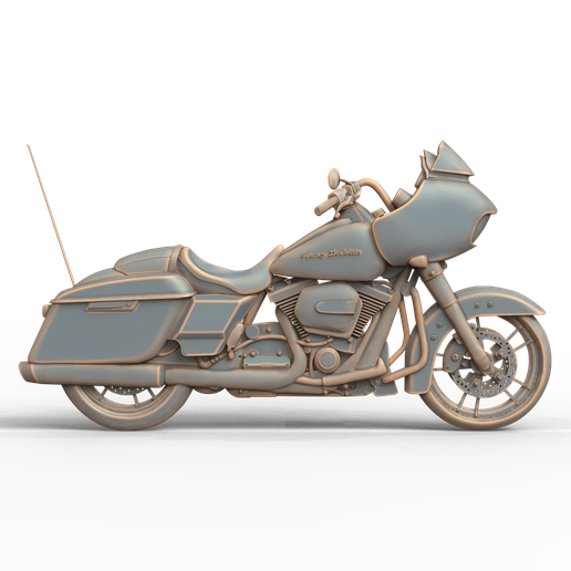 📁 3D Model STL File for CNC Router Laser & 3D Printer 2744. MOTORCYCLE ...