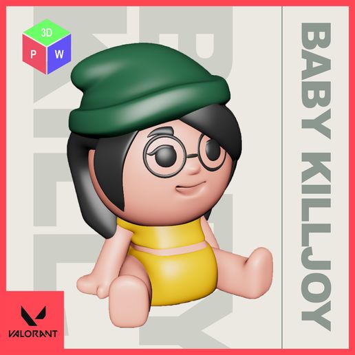 STL file Valorant - Baby Killjoy 👶 (3MF)・3D print design to download・Cults