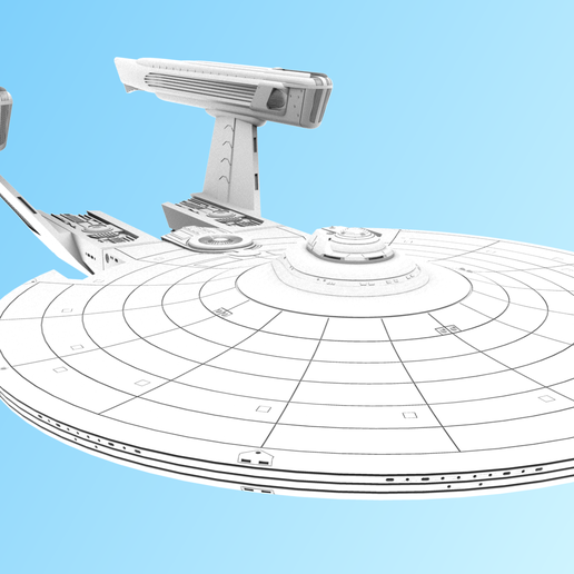 🖖 Loknar Class Refit・ 3D File for 3D printing・Cults